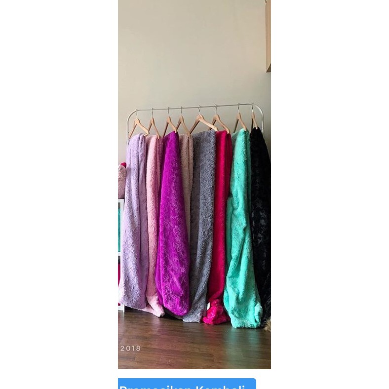 Jual selimut blush flower series ( free pillow mini ) | Shopee Indonesia