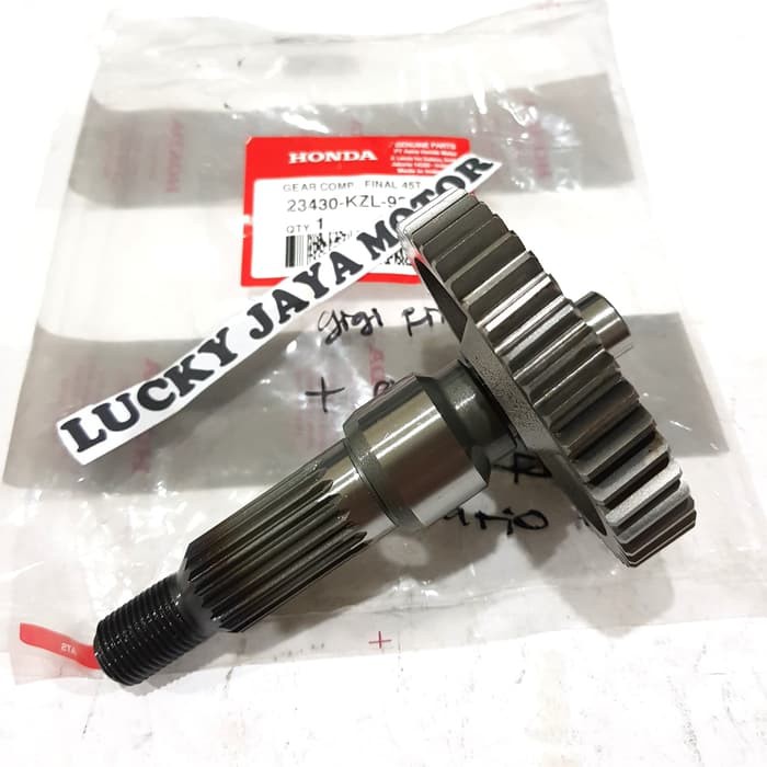 Jual Gear comp final 45T as roda belakang Beat fi Scoopy fi 23430-KZL ...