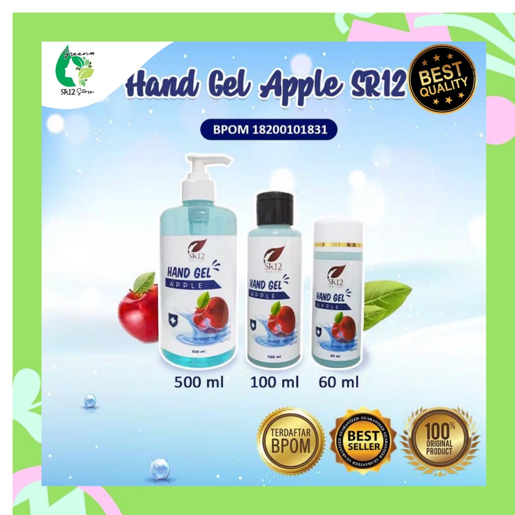 Jual Green99 Sr12 Store HAND SANITIZER GEL SR12 / AMPUUHH MEMBERSIHKAN ...