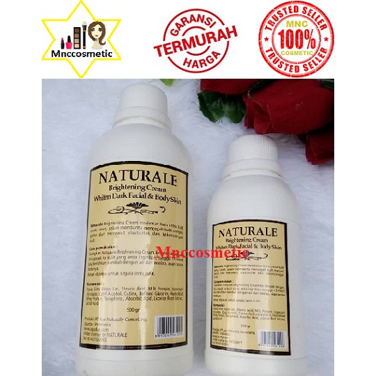 Jual Bleaching badan naturale (250ml) /naturale bleaching cream ...