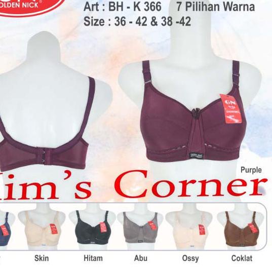 Jual Best Seller|LR40|BRA GOLDEN NICK K366 K363 BH GOLDEN NICK | Shopee Indonesia