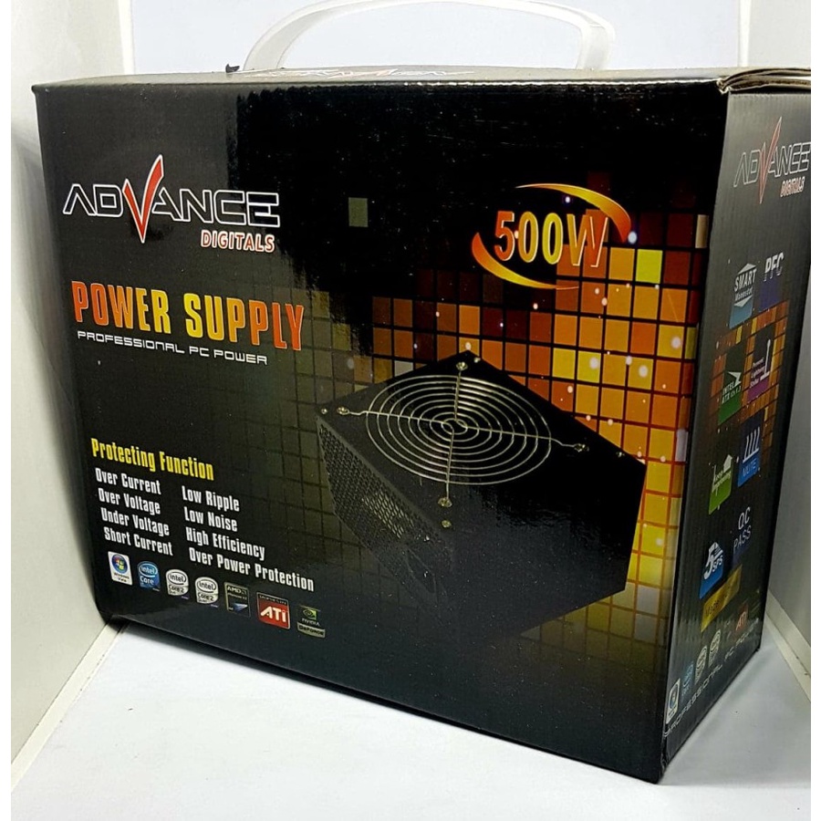 Jual POWER SUPPLY ADVANCE 500 W / PSU 500W | Shopee Indonesia
