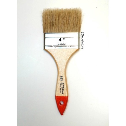 Jual KUAS 4 INCH CAT TEMBOK, KAYU ATAU BESI MERK ETERNA | Shopee Indonesia