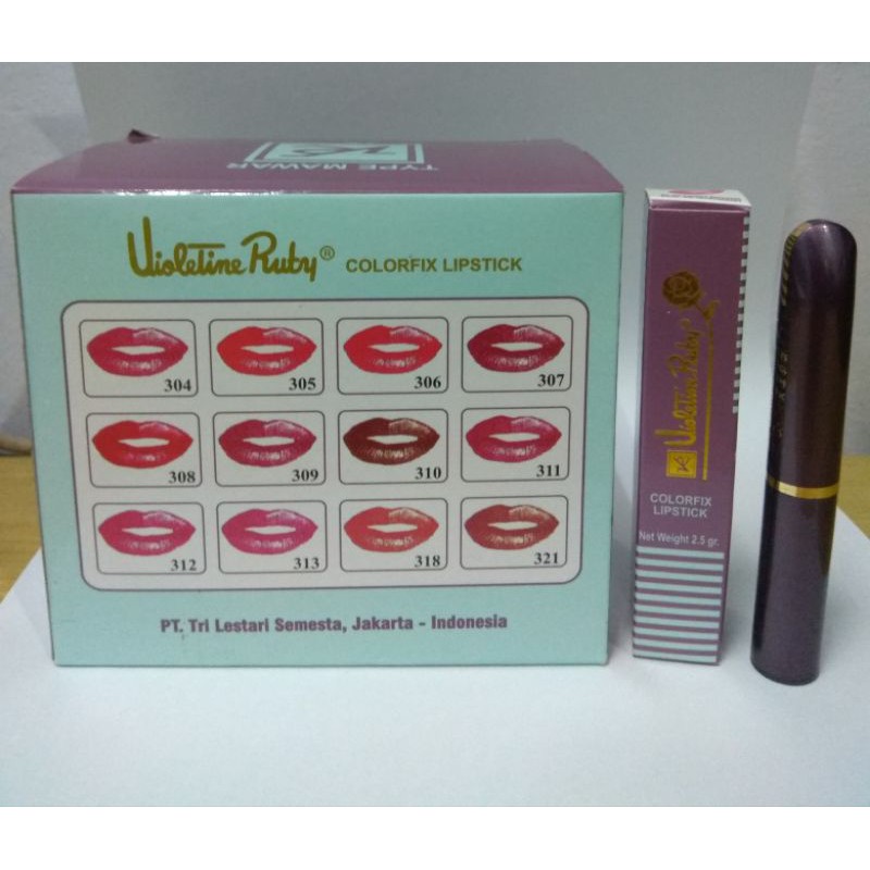 Jual Violetine Ruby lipstick colorfix | Shopee Indonesia