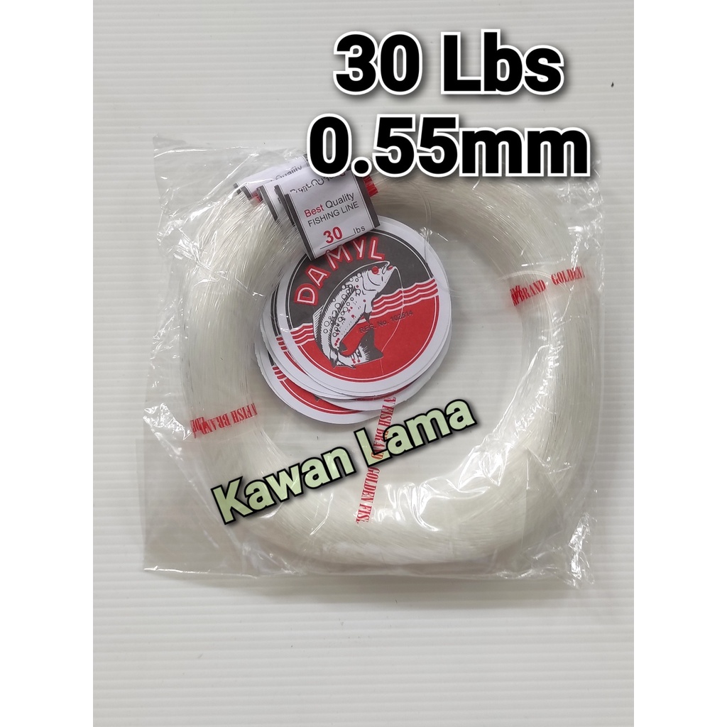 Jual SEnar DAMYL Senar Damil 10-100Lb ( Harga untuk 1 roll 30m ...