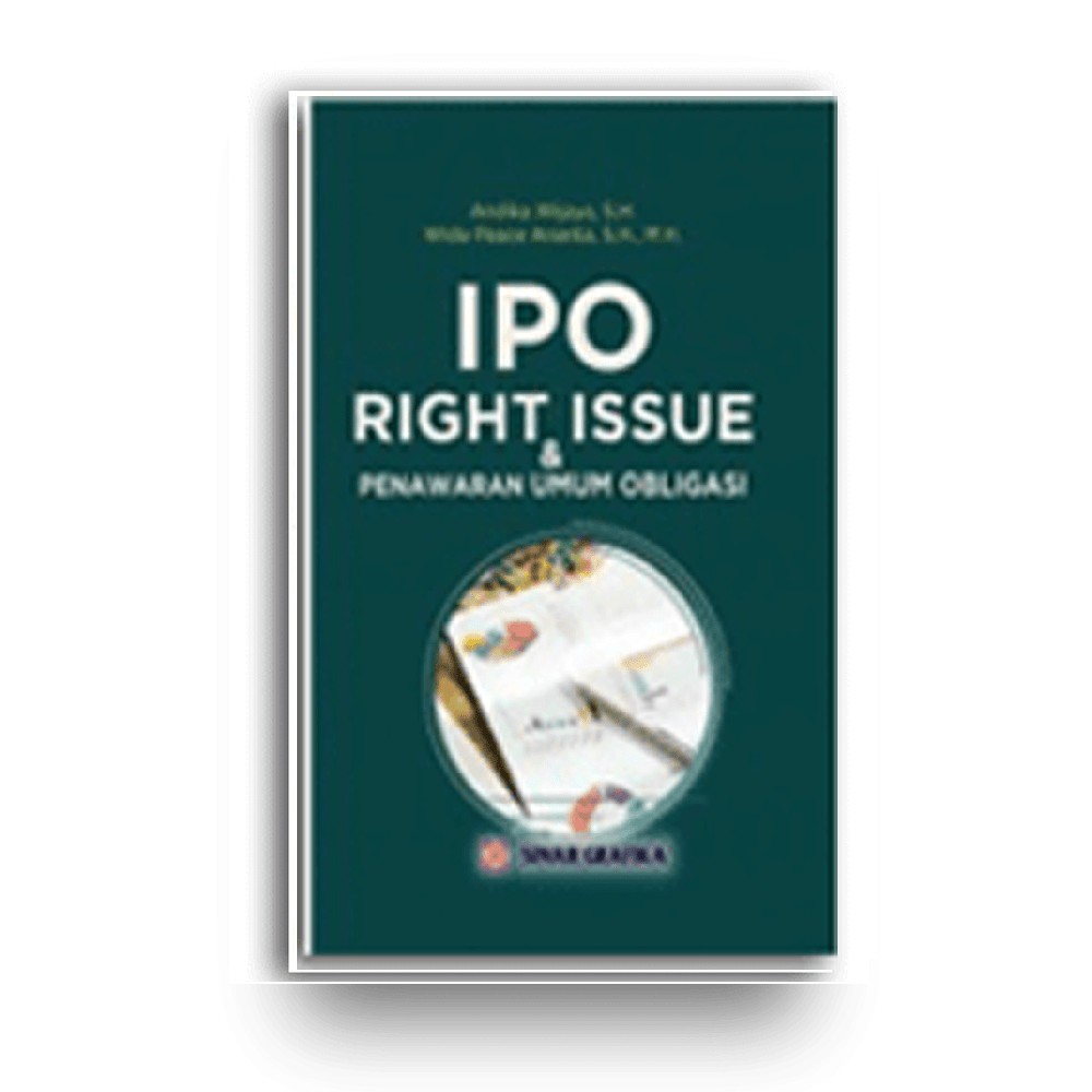 Jual Buku IPO RIGHT ISSUE & Penawaran Umum Obligasi Sinar Grafika ...