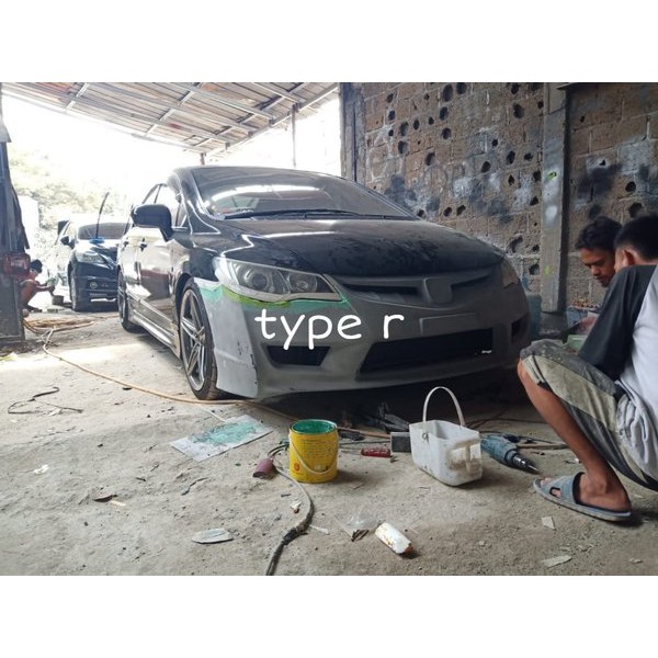 Jual bodykit Civic type r ONGKOS KIRIMNYA MURAHH BOSS BODY KIT BODIKIT ...