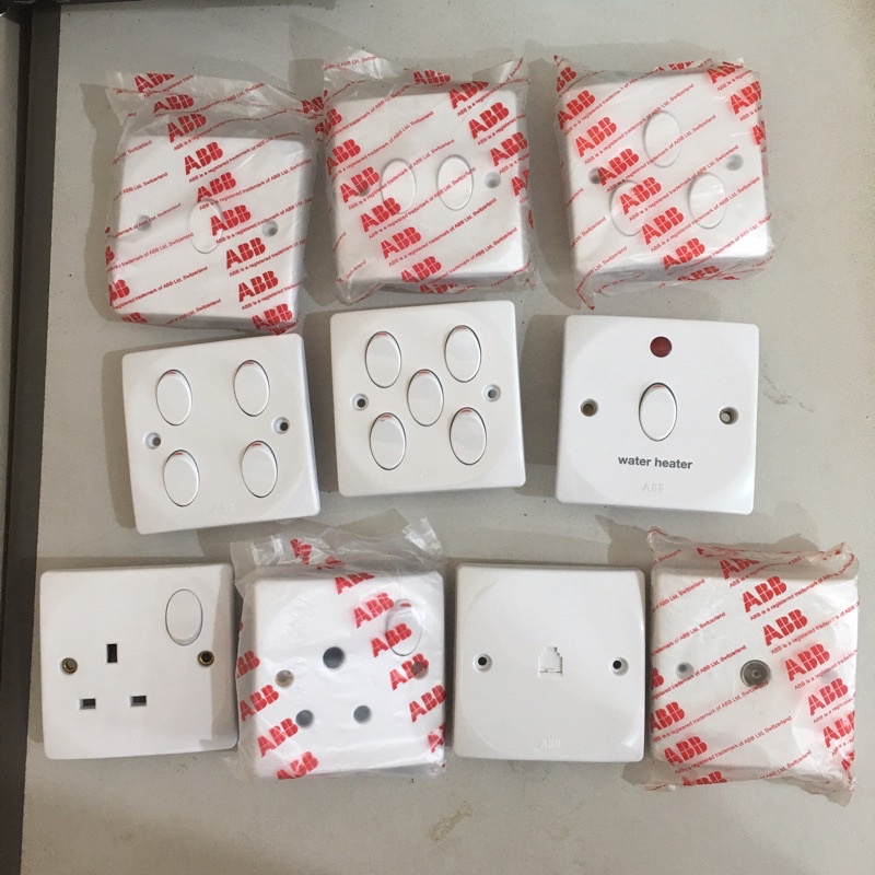 Jual ABB CLASSIQ CSW SERIES SWITCHED SOCKET OUTLET SWITCH WATER HEATER ...