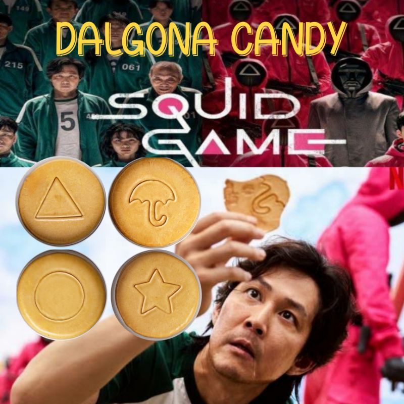 Jual DALGONA CANDY SQUID GAME, PERMEN SQUID GAME + JARUM, DDAKJI SQUID GAME | Shopee Indonesia