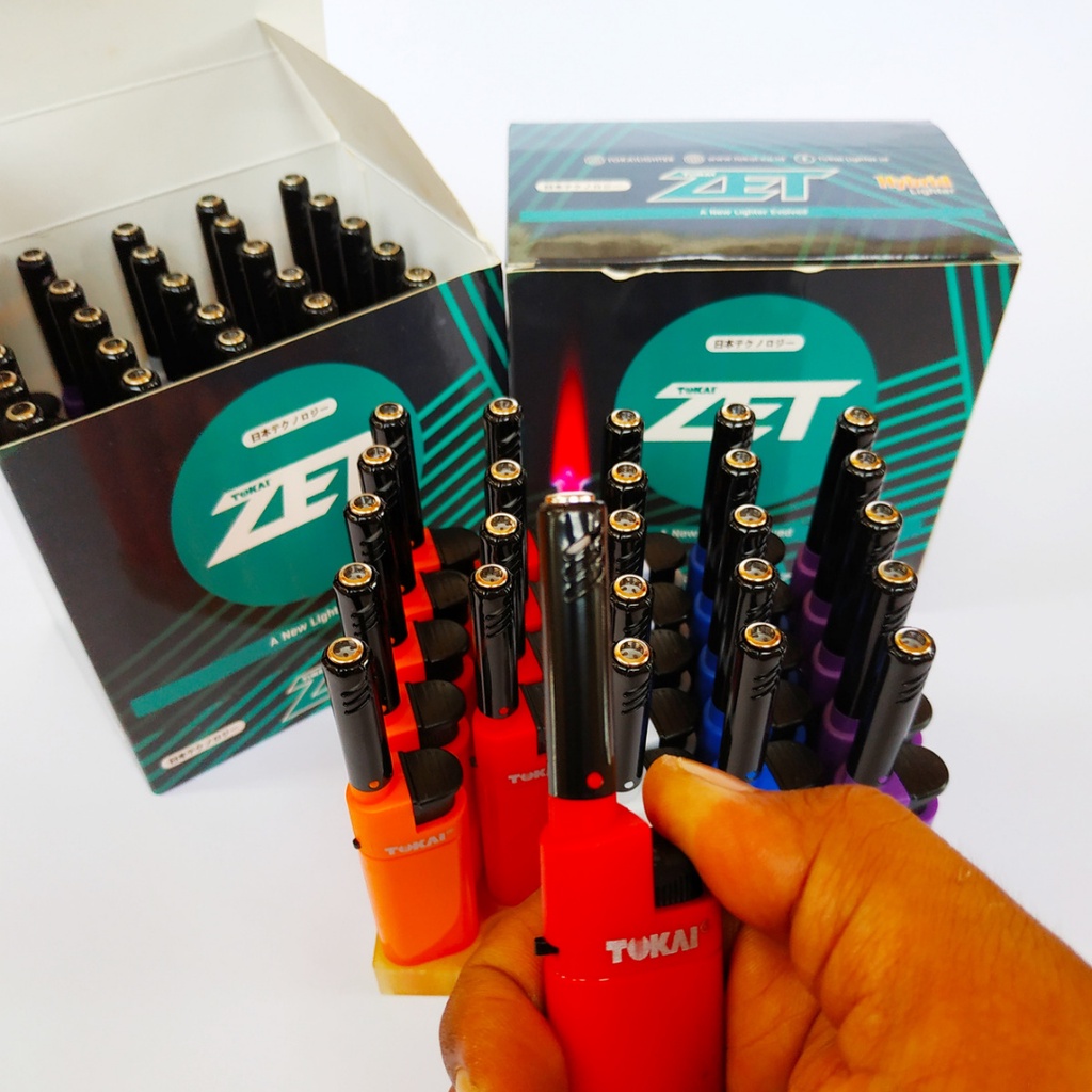 Jual korek api bara merk tokai windproof tahan angin, korek gas tekanan ...