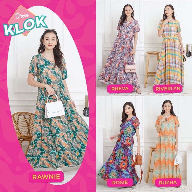 Jual Dress KLOK Kudamas Couture | Daster Premium | Shopee Indonesia