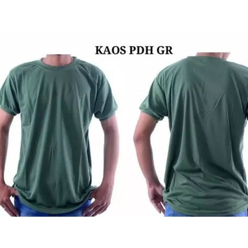 Jual KAOS PDH TNI+KAOS DALEMAN PDH TNI | Shopee Indonesia