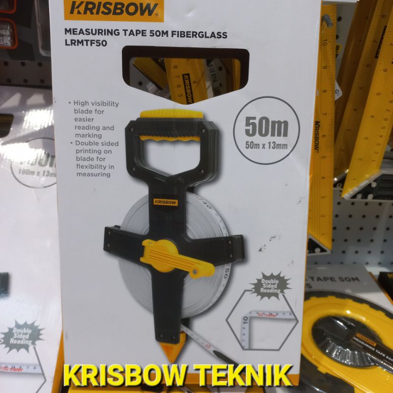 Jual Meteran Krisbow Gulung 50 M | Shopee Indonesia