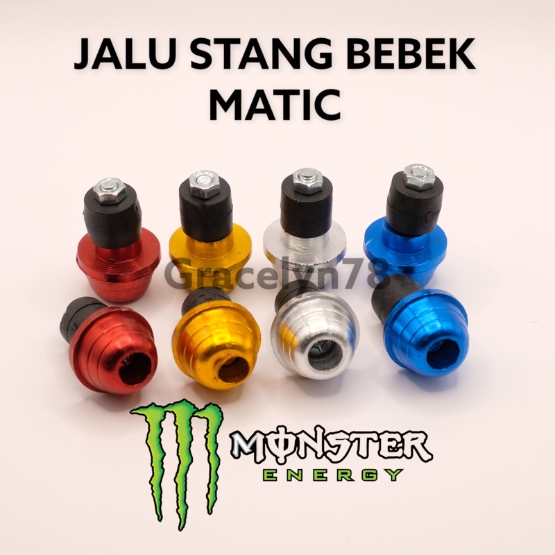 Jual jalu stang motor bebek matic full cnc FOURSIX_46 | Shopee Indonesia