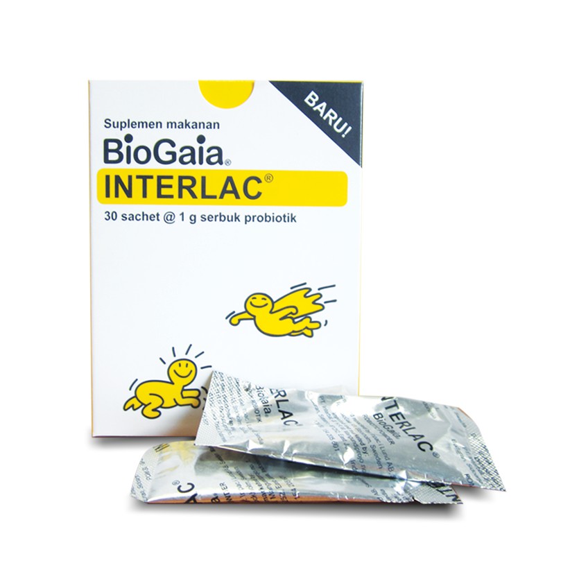Jual Interlac BioGaia 1 Sachet @ 1g | Shopee Indonesia