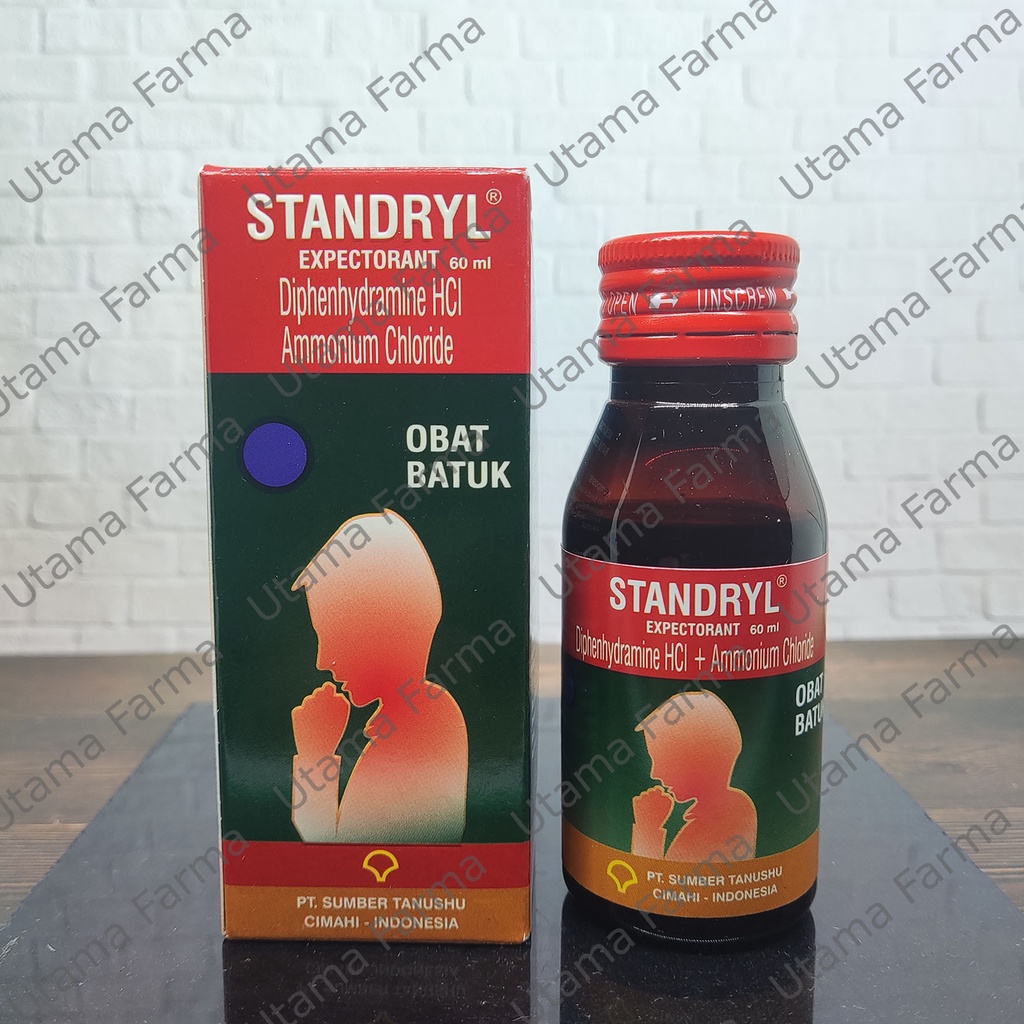 Jual STANDRYL EXPECTORANT 60ML | OBAT BATUK BERDAHAK | | Shopee Indonesia