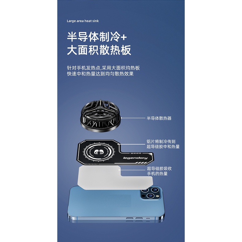 Jual Legendary Heatsink Aluminium Pad Pendingin HP | Shopee Indonesia