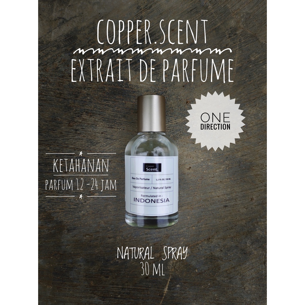 Jual COPPER INSPIRED PARFUME ONE DIRECTION | Shopee Indonesia