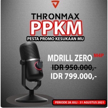 Jual Thronmax MDRILL Zero Plus M4 Microphone | Shopee Indonesia