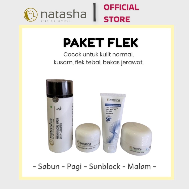 Jual NATASHA SKIN CARE PAKET FLEK TIPIS/ SAMAR" | Shopee Indonesia