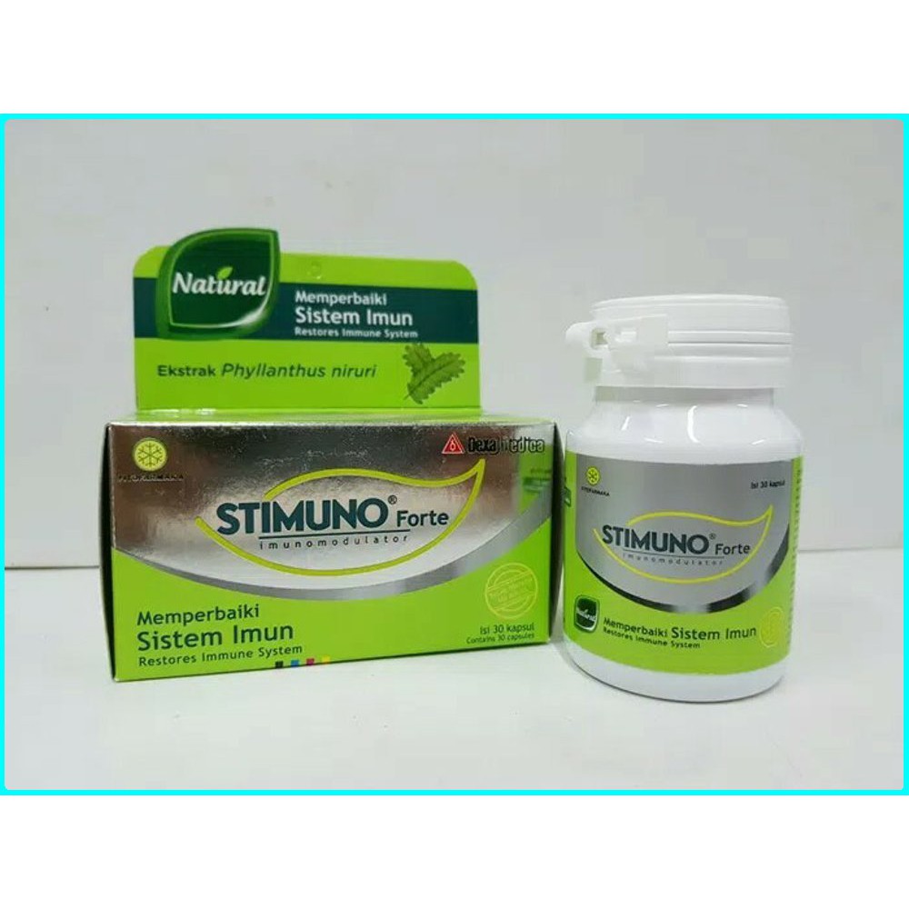 Jual Stimuno Forte 30 Kapsul Asli 100% Original (Vitamin Untuk ...