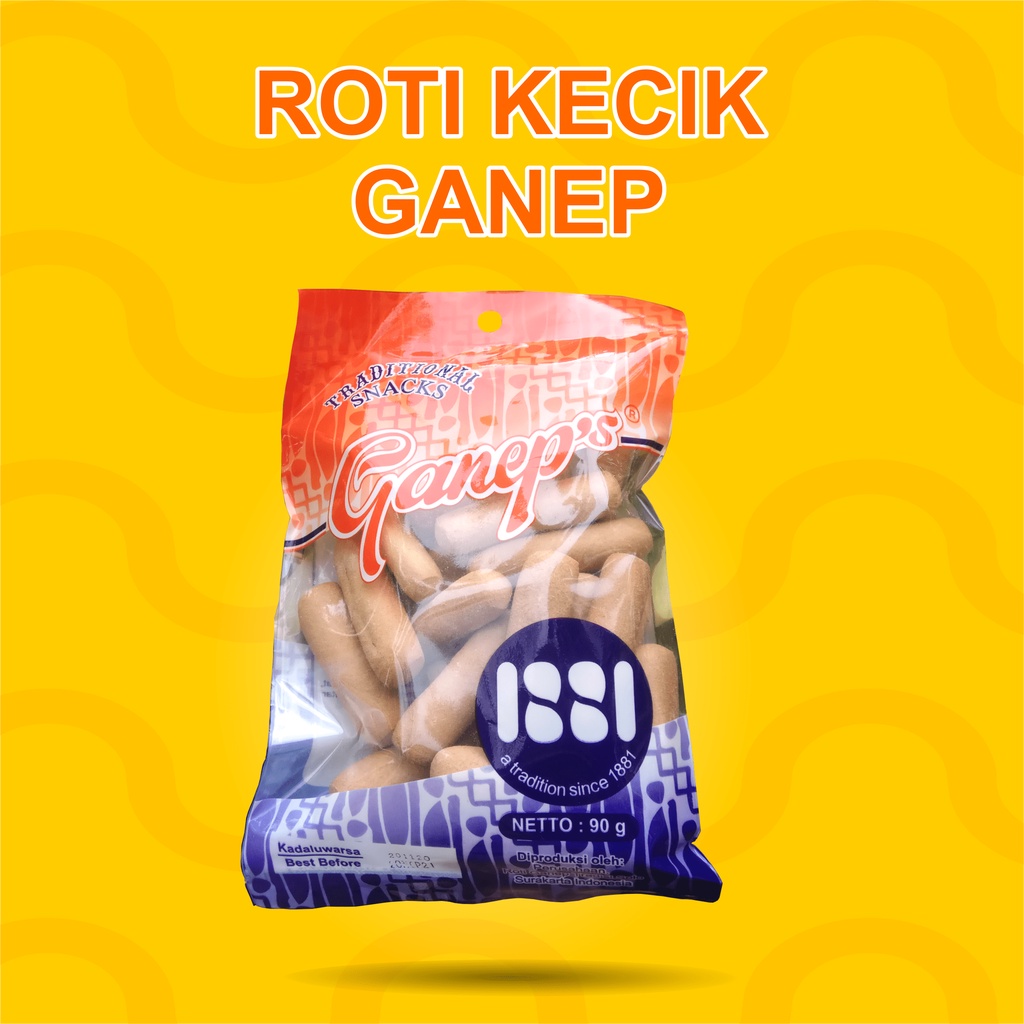 Jual Roti Kecik Ganep 90 Gram Cemilan Snack Sehat Jajanan Tradisional ...