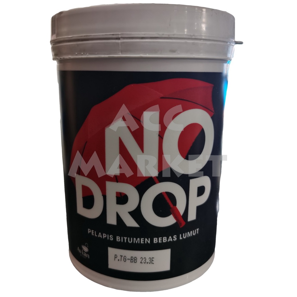 Jual Cat Pelapis No Drop BITUMEN BLACK 1 Kg Nodrop Anti Bocor | Shopee Indonesia