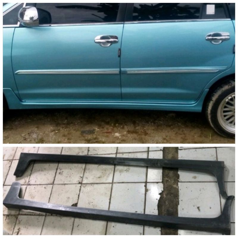 Jual Bodykit Sideskirt samping kijang innova inova LUXURY 2012 2013 ...