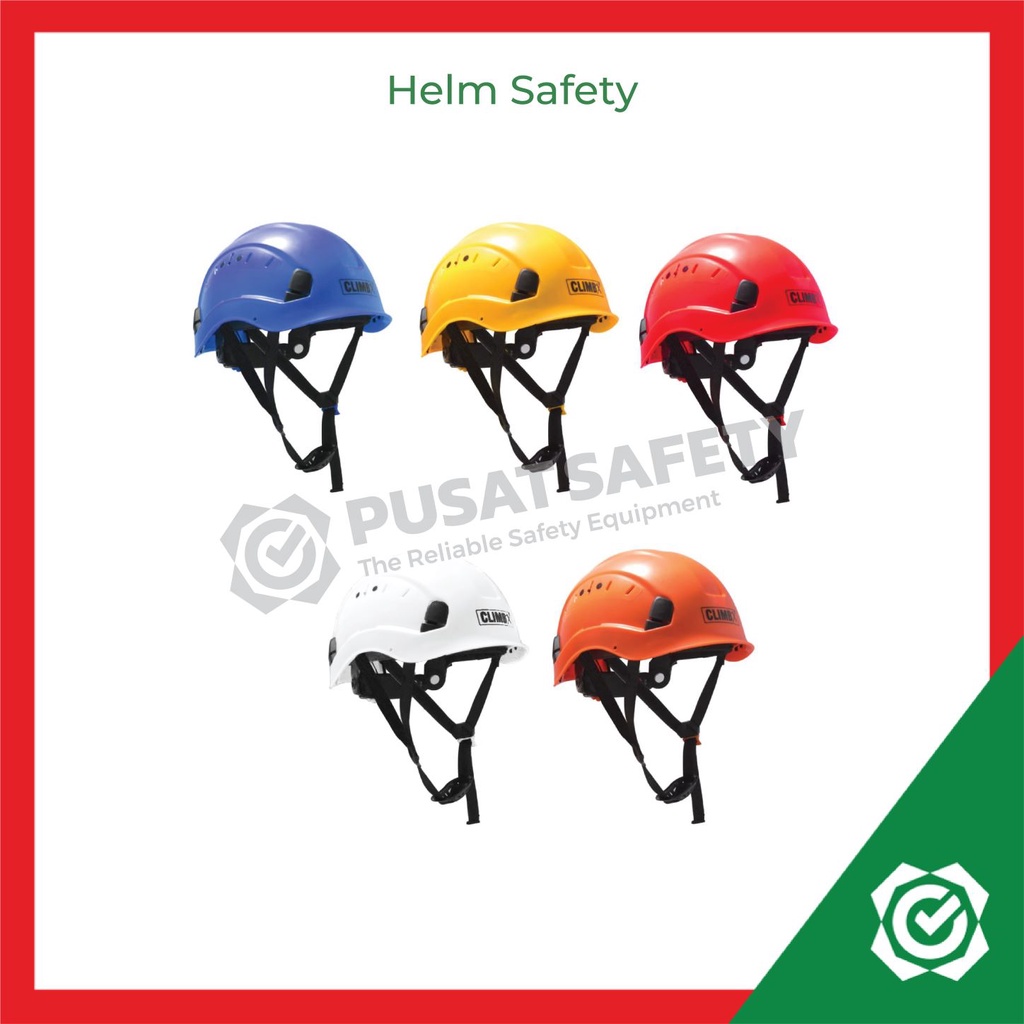 Jual Helm Safety Climbing Climbx Bstar | Shopee Indonesia