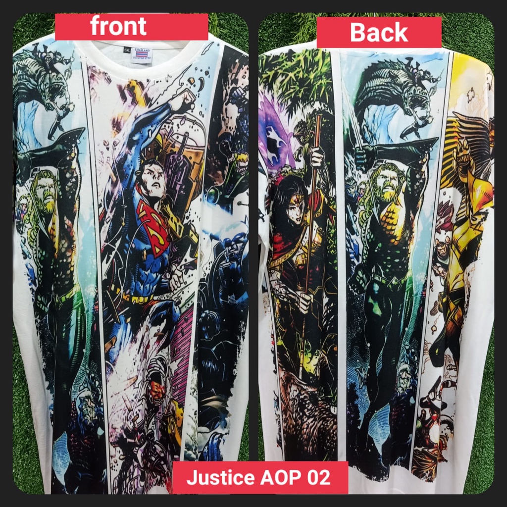 Jual KAOS JUSTICE LEAGUE AOP 02, BOOTLEG TAG THAILAND, AOP, ALL OF ...