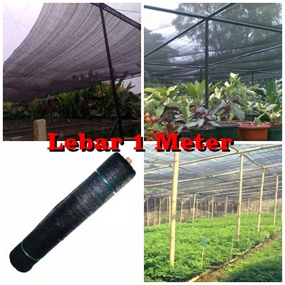 Jual MURAH Jaring Paranet 85 Persen Lebar 1 Meter Atap Rumah Permeter ...