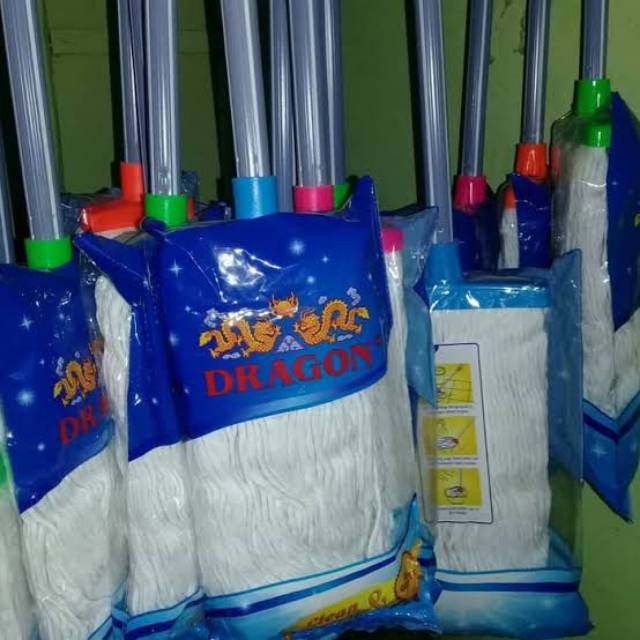 Jual kain lap PEL lantai Dragon | Shopee Indonesia