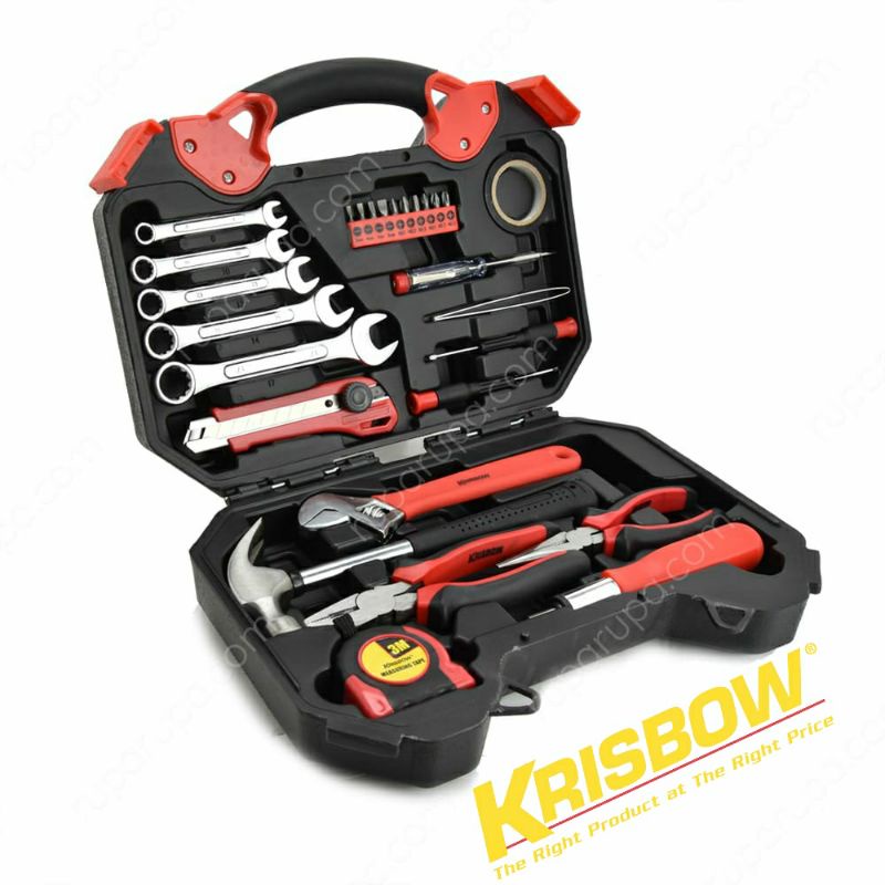 Jual Krisbow Tool Kit set 28Pcs / Perkakas Mekanik Set dengan Kotak ...
