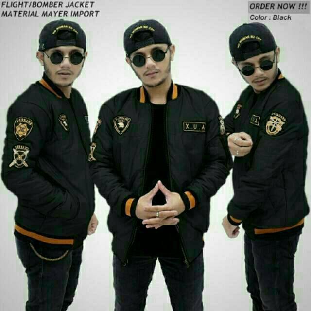 Jual Jaket Bomber XUA Jaket X-urban Premium Murah | Shopee Indonesia