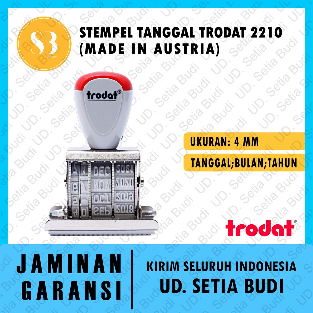 Jual Stempel Tanggal Trodat 2210 | Shopee Indonesia