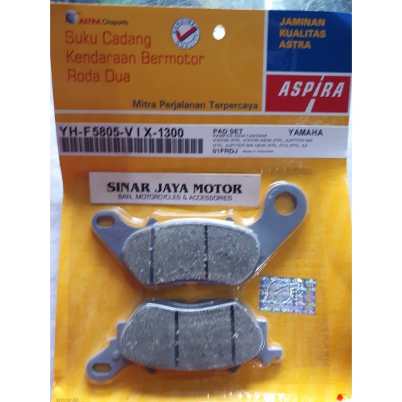 Jual Kampas rem dispad depan mx vixion r 15 vega zr mio soul j jupiter z 115 z1 mx king byson ...