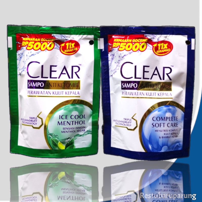 Jual Shampoo Clear 55ml | Shopee Indonesia