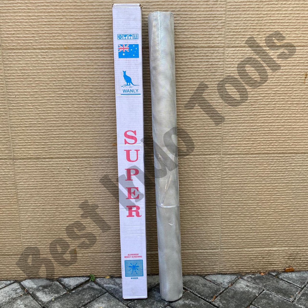 Jual 1 ROL KAWAT PARABOLA ALUMINIUM 10 / 15 M METER ROLL JARING RAM ...