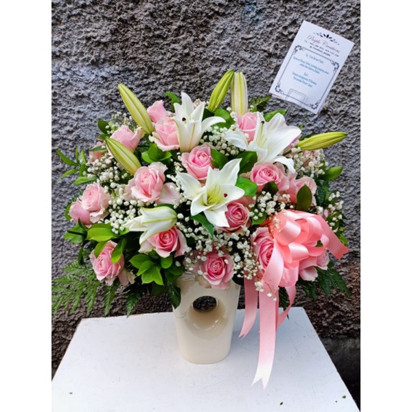 Jual Rangkaian Bunga Meja Fresh | Shopee Indonesia