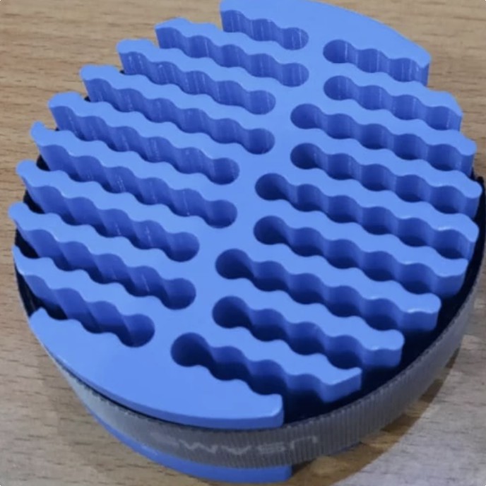 Jual Network Cable Organizer Cat5 Cat6 Comb 96 Port Ethernet Velcro Cat ...