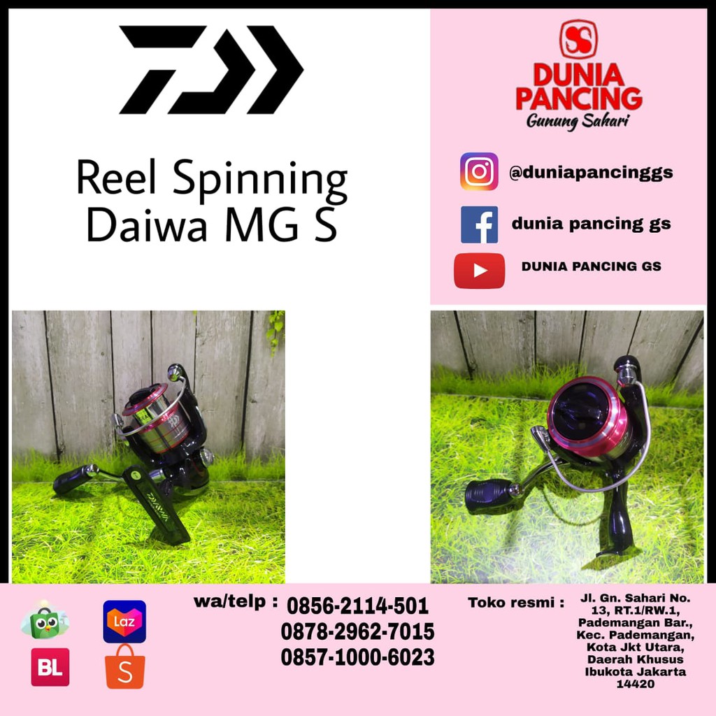 Jual Reel Spinning Daiwa MG S Pilih Ukuran | Shopee Indonesia
