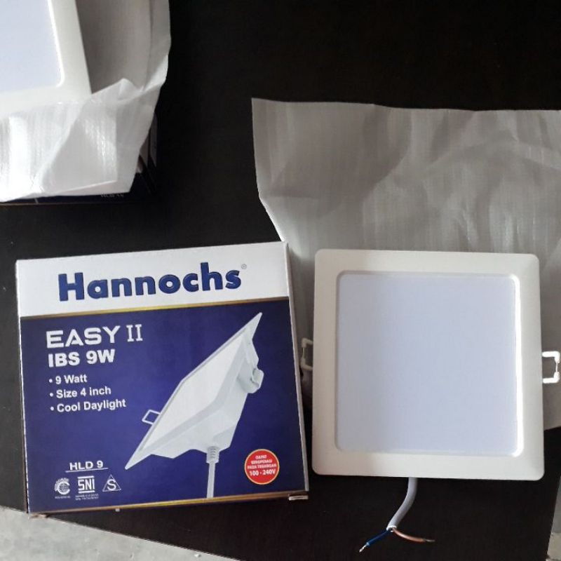 Jual Hannochs IBS Lampu led panel Kotak/downlight hannochs 3,5,7,9watt ...