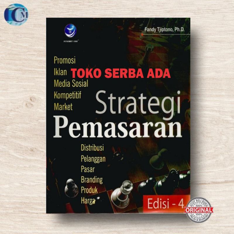 Jual STRATEGI PEMASARAN Edisi 4 - Fandy Tjiptono, Ph.D. Penerbit Andi | Shopee Indonesia
