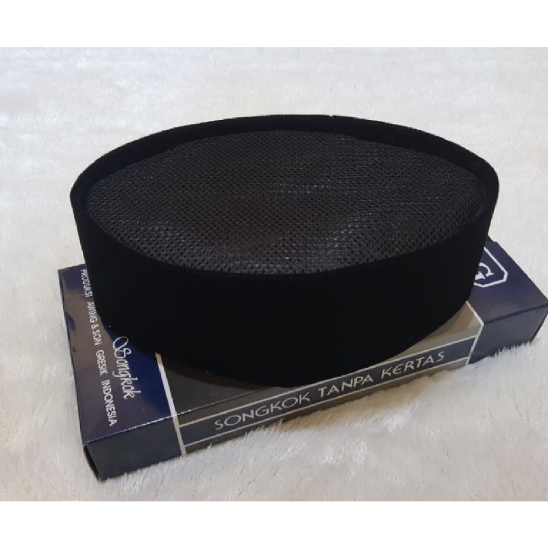 Jual Songkok HITAM Merk AWING Full Ac Original 100% | Shopee Indonesia
