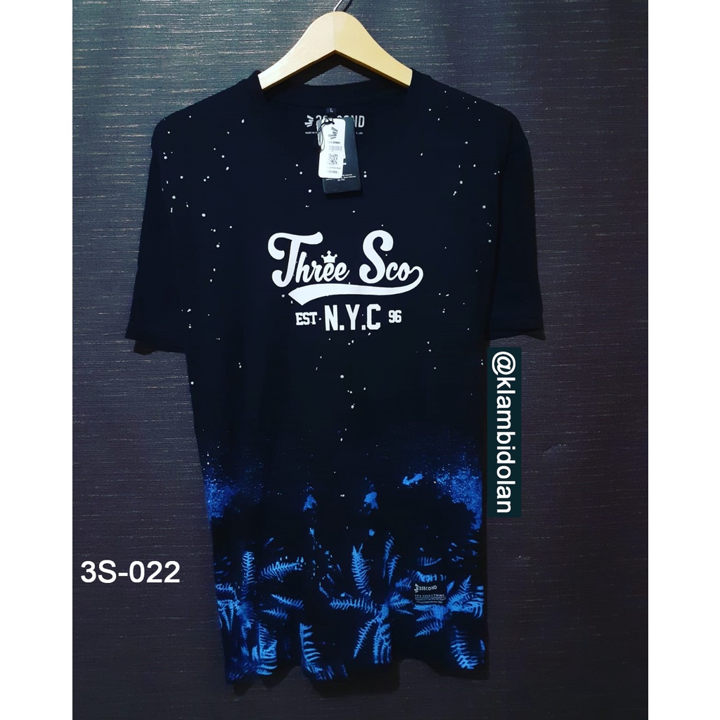 Jual Kaos 3 Second Unisex 3S-022 | Shopee Indonesia