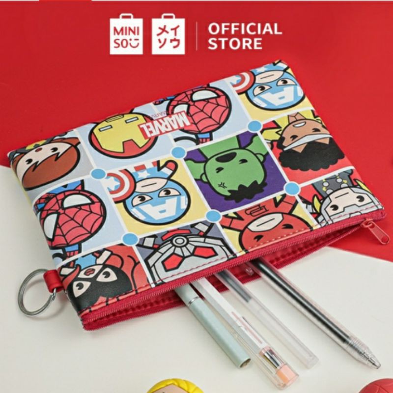 Jual Miniso MARVEL Pencil Pouch Marvel Trousse Pencil Case | Shopee ...