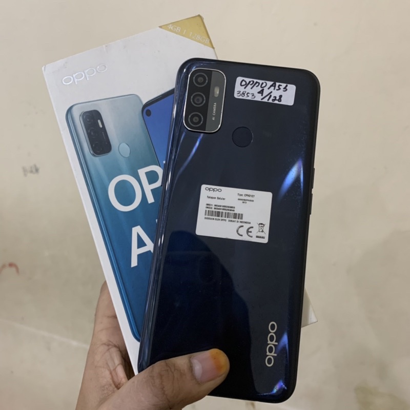 Jual oppo A53 ram 4gb internal 128 ( second ) | Shopee Indonesia