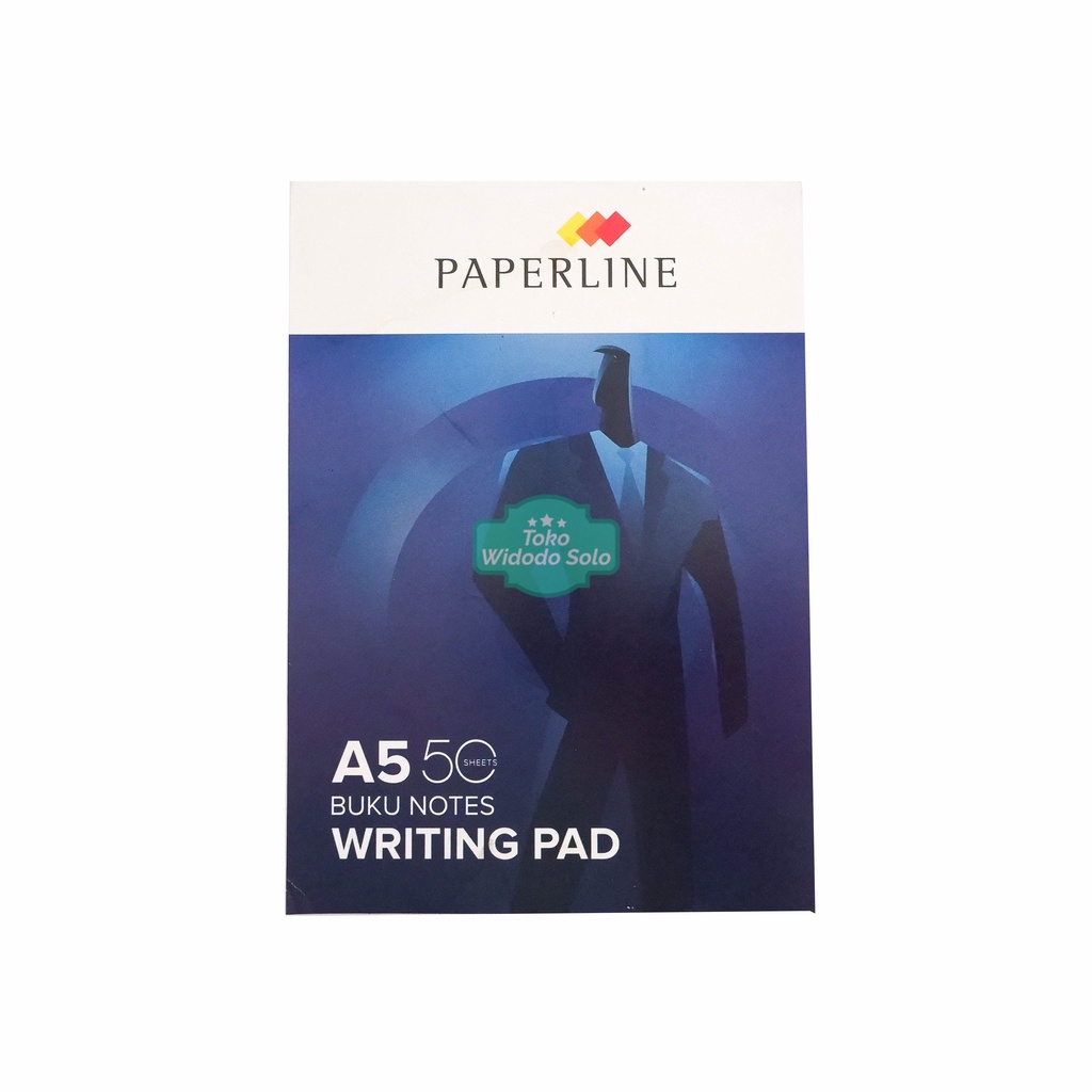 Jual Block Notes Garis Paperline A5 14,8x21cm 50 Lembar 50 Sheets Buku ...
