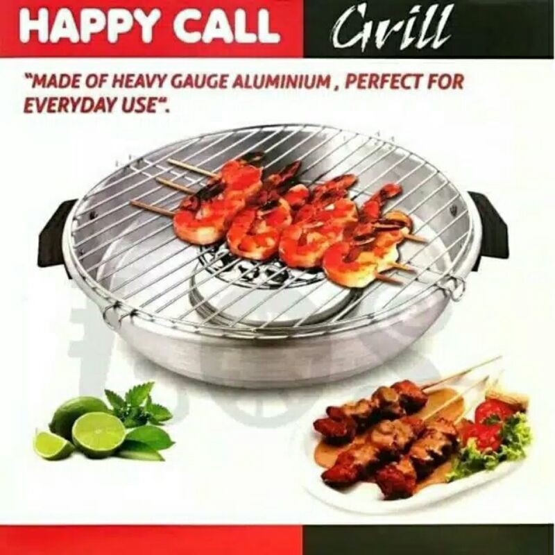 Jual HAPPY CALL GRILL | PEMANGANG | ROASTER BBQ GRILL | Shopee Indonesia