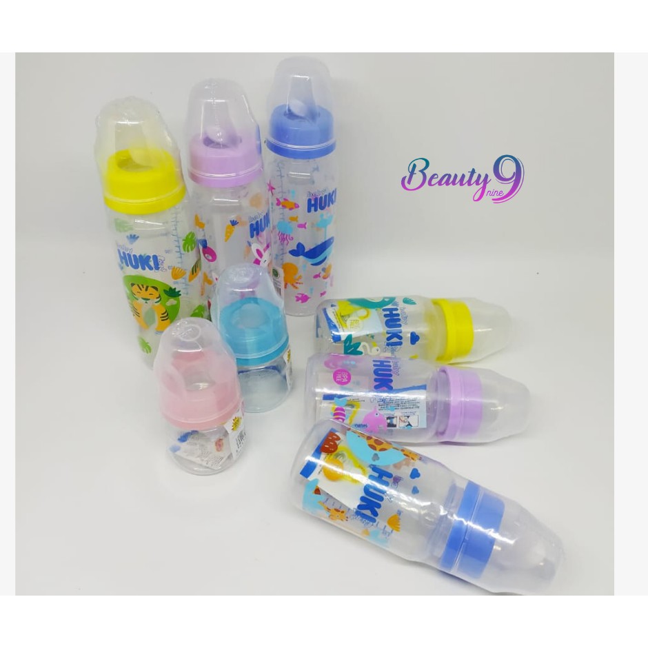 Jual HUKI BOTOL SUSU DOT GEPENG 60ML 120ML 240ML | Shopee Indonesia